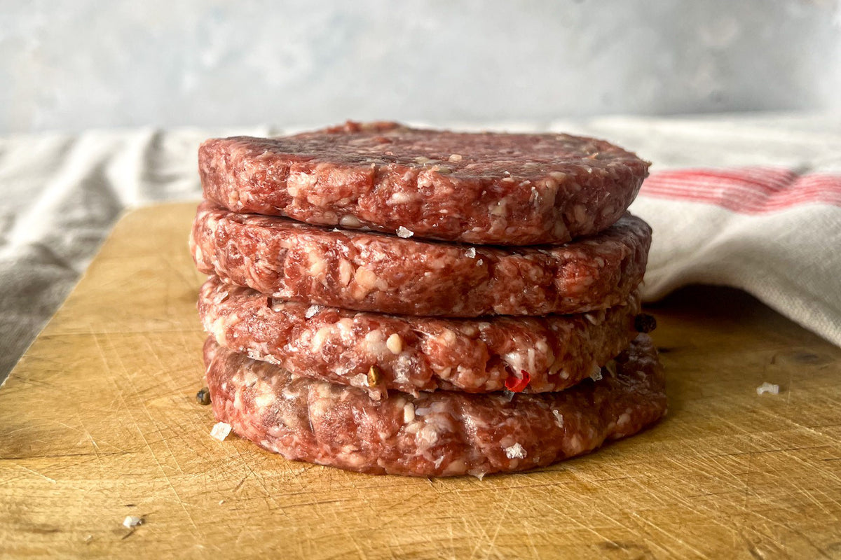 Premium Beef Burgers (pack of 4) – The Hosts Pantry